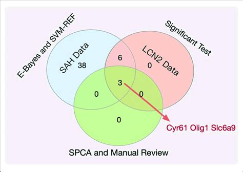 Venn Plot For The Key Genes Download Scientific Diagram