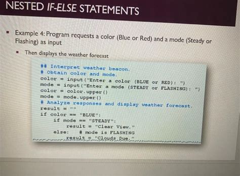 Solved Example 4 Program Requests A Color Blue Or Red And Chegg Com