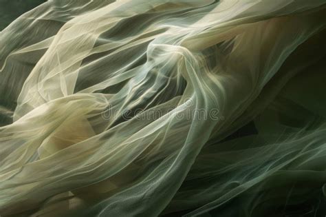A Photograph Of Layered Translucent Veils Creating A Dreamlike Effect Layers Of Translucent