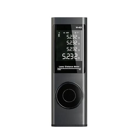 Telemetru Digital Portabil Cu Laser 40m Mini Ruleta Smart Rezistent La Apa Afisaj Led Usb