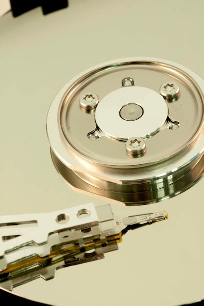 Premium Photo Inside A Computer Harddisk