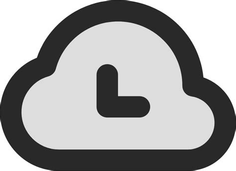 Cloud Clock Icon Download For Free Iconduck