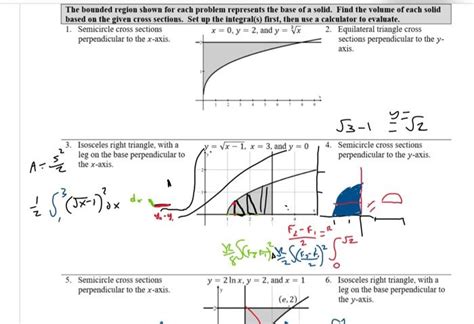 The Bounded Region Shown For Each Problem Represents Chegg