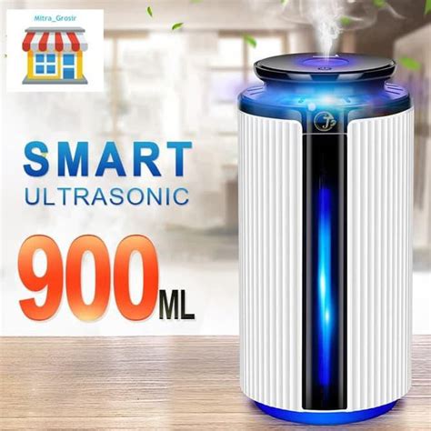 Jual Diffuser Humidifier Aromaterapi Lampu Tidur Rgb 900ml White