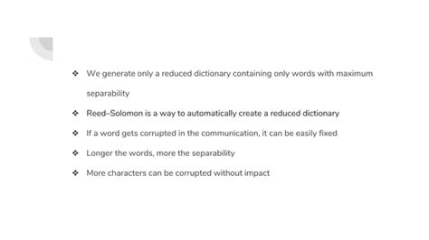 Reed Solomon Codes Pptx Programming Languages Computing