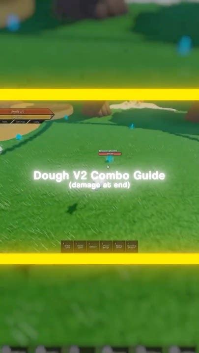 Dough V2 Combo Guide Fruit Battlegrounds Youtube