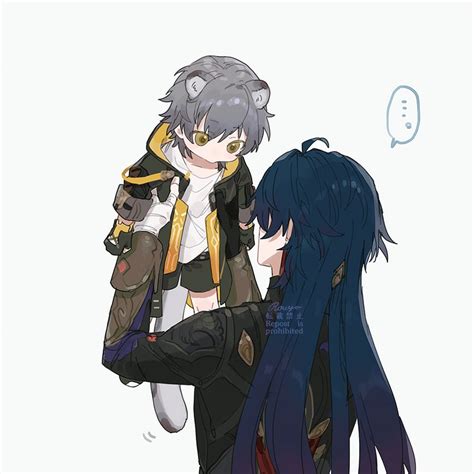 Trailblazer Blade And Caelus Honkai And More Drawn By Rowya Danbooru