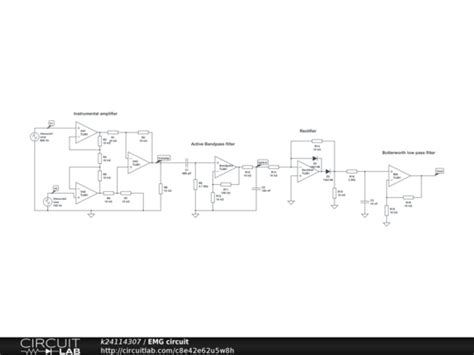 Emg Circuit Circuitlab