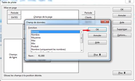apprendre à créer un tableau croisé dynamique avec libreoffice calc
