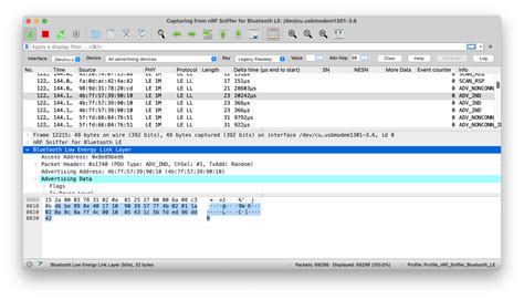 Using The Nordic NRF Sniffer For BLE Dojo Five Modern Embedded Firmware Development