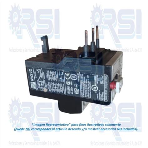 Rele De Sobrecarga Weg Rw27d 1 7001000a Rsi