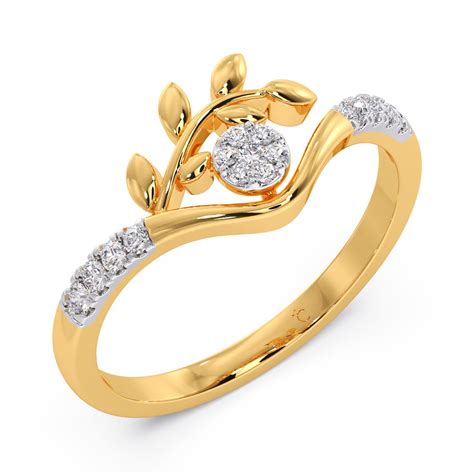 Discover Spring Romance Diamond Ring For Under 25k Candere By Kalyan