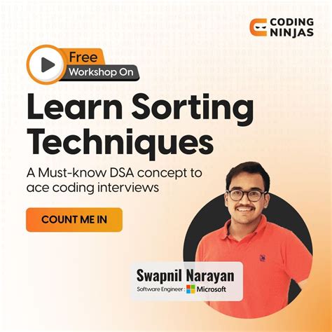 Coding Ninjas Is Conducting An Exclusive Masterclass Deep Diving Into The Core Of Dsa And