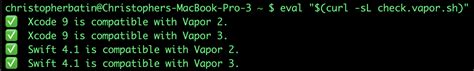 Getting Started With Vapor Part 1 Installation And Creating A Basic
