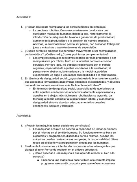 Tp 8 Tecno Pdf Robótica Robot