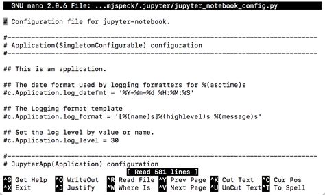 Jupyternotebookconfig Where