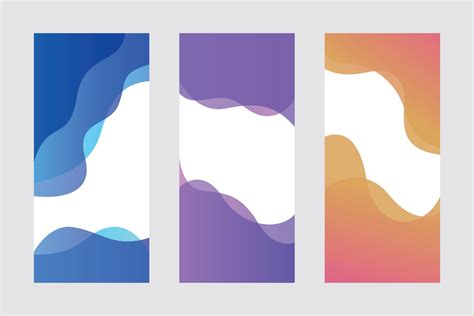 Mobile Abstract Gradient Backgrounds 3 16283829 Vector Art At Vecteezy