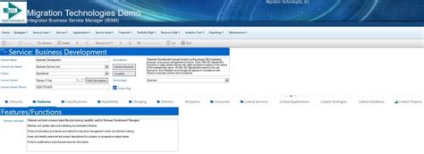 Business IT Service Portfolio Lifecycle Management Migration Technologies Inc