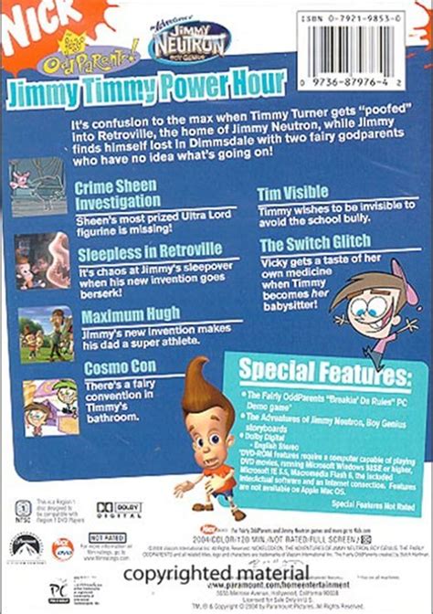 Jimmy Timmy Power Hour Dvd Dvd Empire