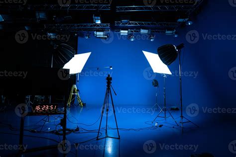 Professional Video Studio Behind The Scenes Video Footage Behind The