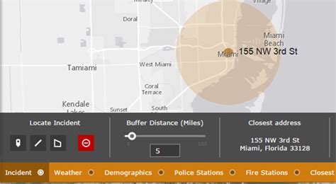 incident analysis widget—arcgis web appbuilder arcgis developers