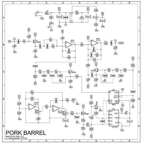 Unveiling The Schematic Inside The Boss Cs 3 Compressor Pedal