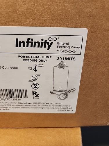 Infinity 30 Ct Enteral Feeding Bags New Unopened Box 1200ml Ebay