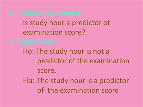 Simple Linear Regression Analysis Pptx