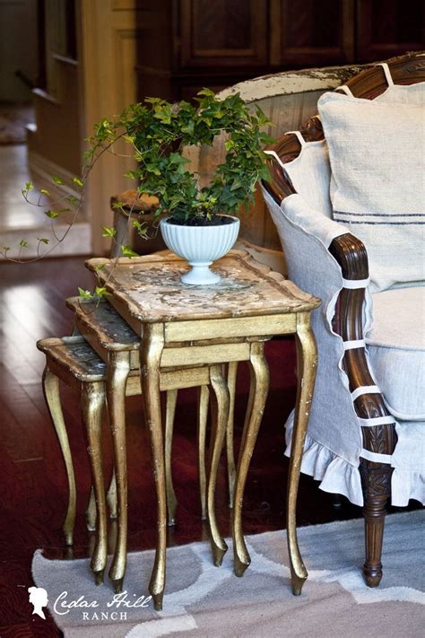 Nesting Tables Are Back In Cedar Hill Farmhouse Nesting Tables Nesting Tables Decor Decor