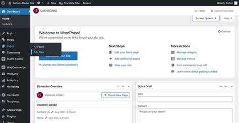 how to create a static page in wordpress exabytes sg