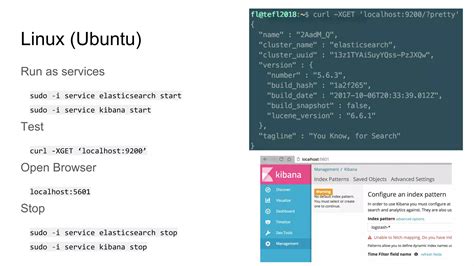 Installation Elasticsearch Kibana Pdf Operating Systems Computer Software And Applications