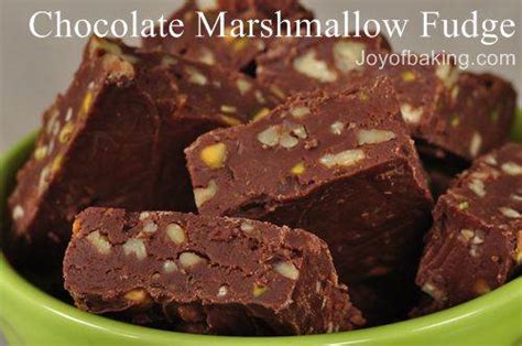 Chocolate Marshmallow Fudge - Joyofbaking.com *Video Recipe*