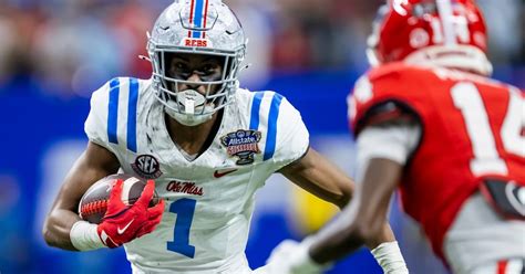 49ers Select Ole Miss Receiver Dezhaun Stribling With Second Round