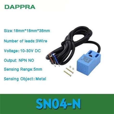 Jual Metal Proximity Sensor Detector Deteksi Logam Inductive Switch
