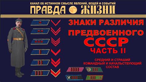 Знаки различия командного состава РККА - YouTube