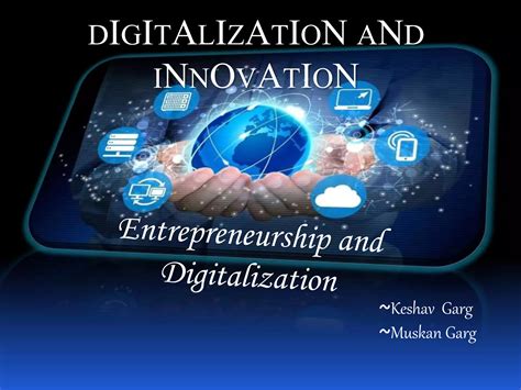 Digitalization And Innovation Pptx