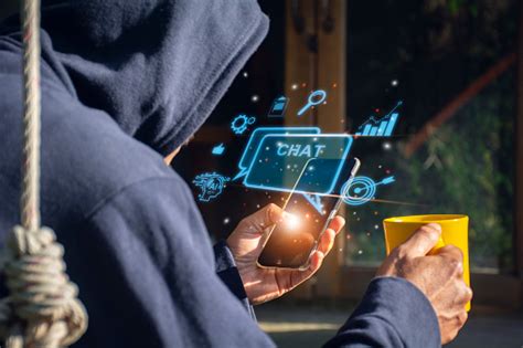 Ai 기술 인공 지능 기술을 사용하는 사람 스마트 로봇 Ai 인공 지능을 입력하여 명령 프롬프트를 입력하여 무언가를 생성하고
