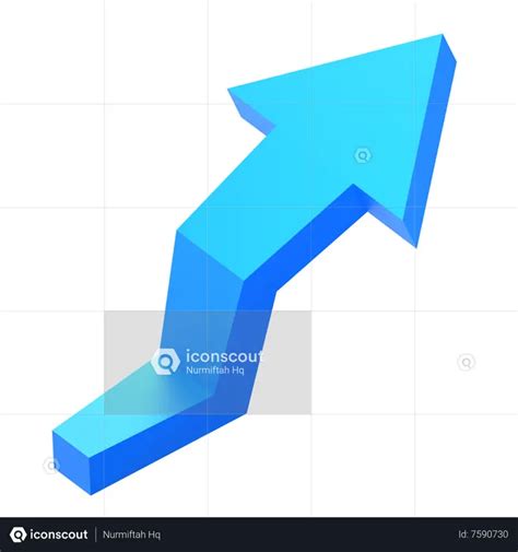 Zig Zag Arrow 3d Icon Download In Png Obj Or Blend Format