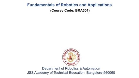 Robot Drives And End Effectorspptx Robotics Technology And Computing