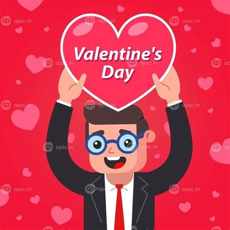 خرید و قیمت دانلود وکتور مردی با کت و شلوار تصویر وکتور مسطح ولنتاینی