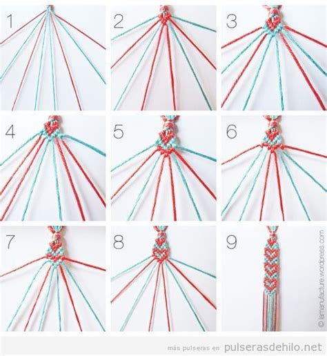 Ideas Pulseras Hilo Pulseras De Hilo Tutoriales Para Hacer Pulseras