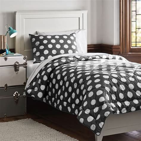 Dot Chic Essential Value Bedding Set Black Pbteen Dorm Bedding
