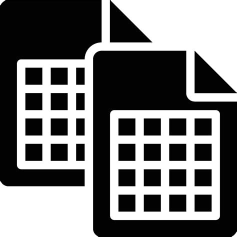 Dataset Data Sheet Data Glyph Solid Icon 60576864 Vector Art At Vecteezy