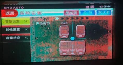 汽车导航屏幕发红怎么回事 有驾