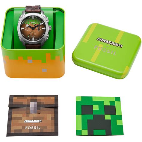 Quartz Watch Fossil Man Minecraft Le1206 Only Time Fossil