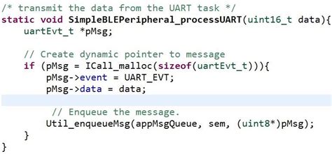 How To Porting Uart In Simplebleperipheral Project Bluetooth Forum