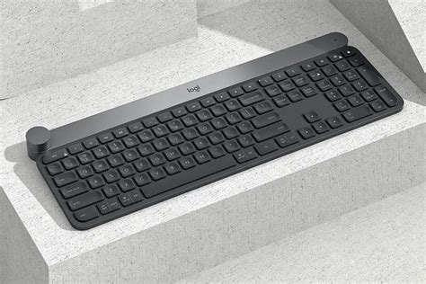 logitech craft advanced wireless keyboard with creative input dial