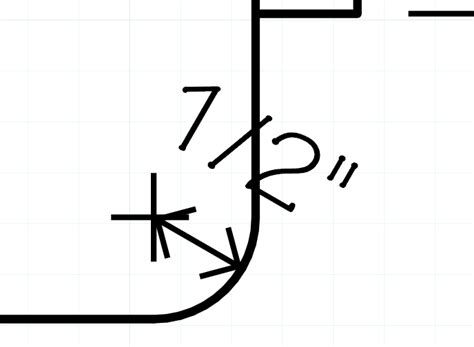 Inserting Radius Information Layout Sketchup Community