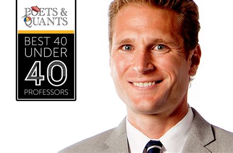 Poetsandquants 2017 Best 40 Under 40 Professors Ryan C Mcdevitt Duke