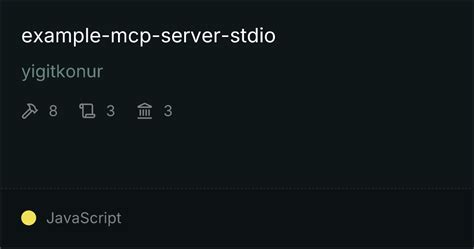 Demoprogress Example Mcp Server Stdio Glama